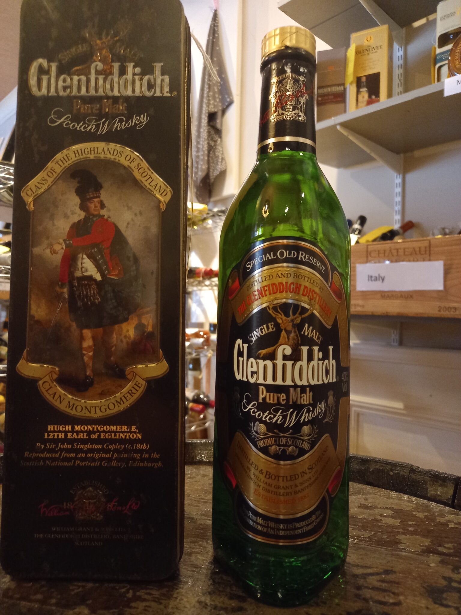 GLENFIDDICH CLANS OF SCOTLAND 'MONTGOMERIE' SINGLE MALT SCOTCH WHISKY ...