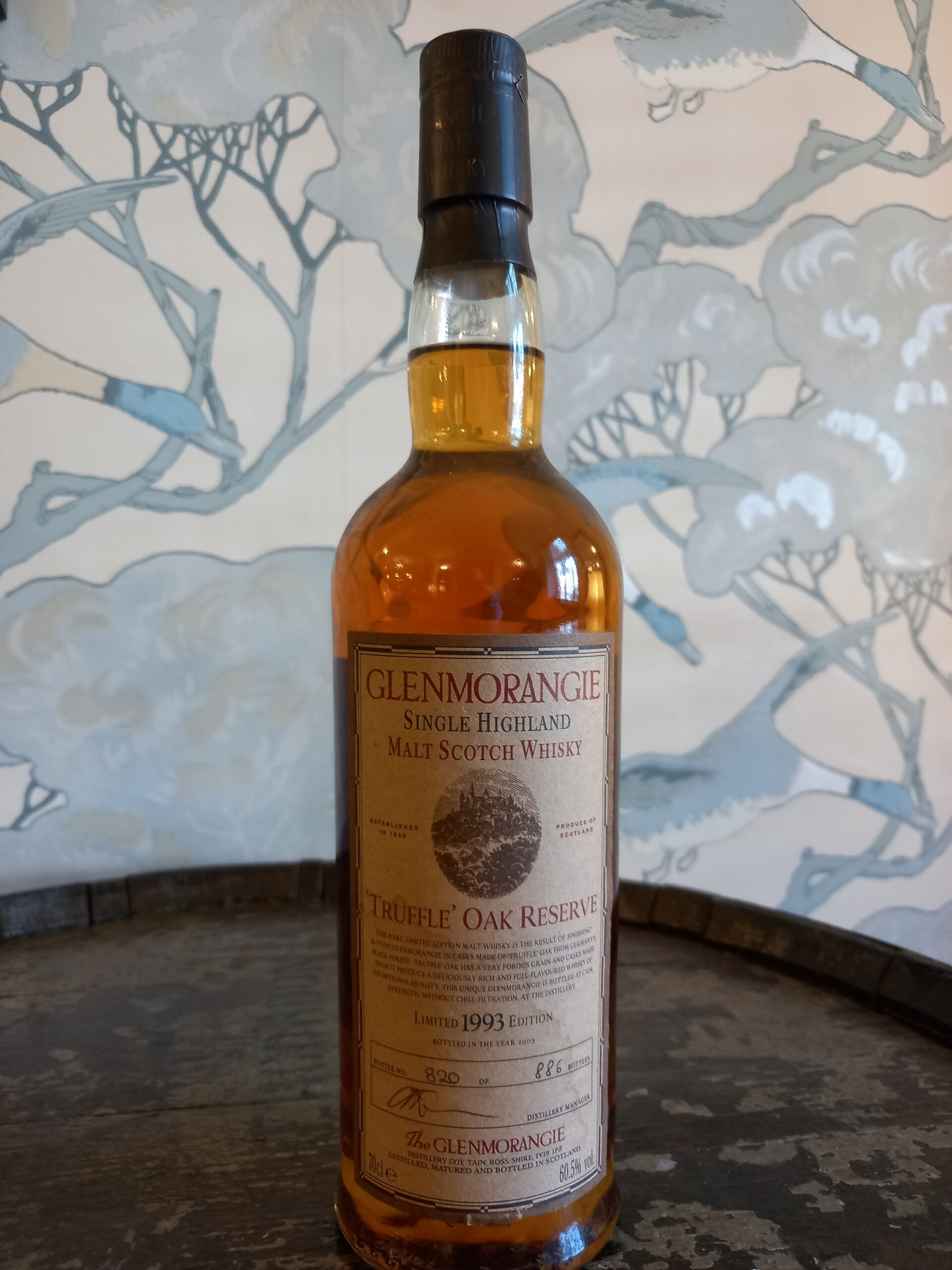 1993 Glenmorangie Truffle Oak Reserve 12 Year Old Single Malt Scotch ...